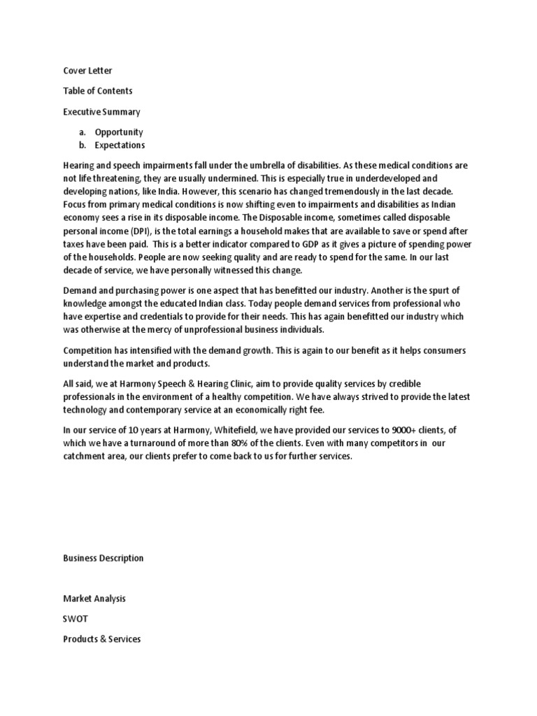 Apollo Clinic Audiology Setup Tie Up Proposal | PDF