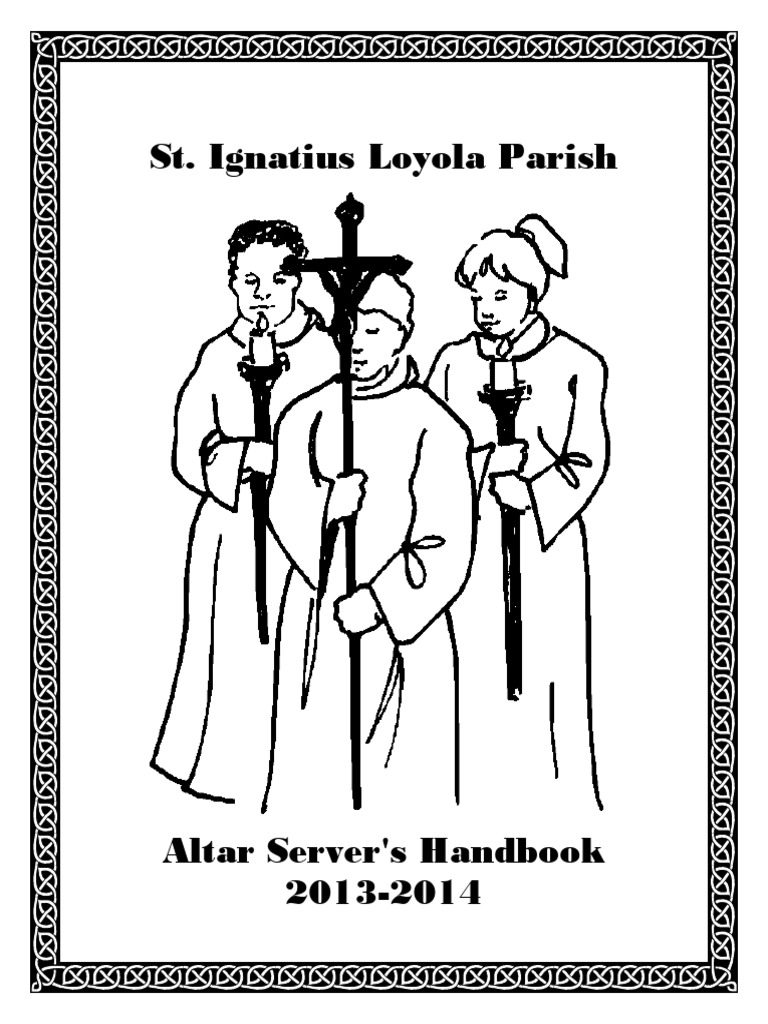Handbook For Altar Servers (2013-2014) | PDF | Altar | Mass (Liturgy)