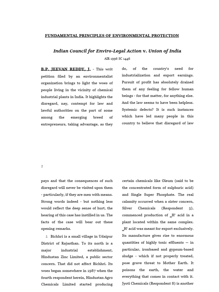 LB-603 Environmental Law Full Material January 2018 | PDF | Duty Of ...