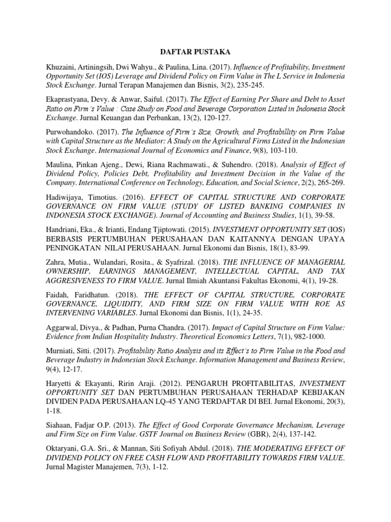 Dafpus | PDF | Capital Structure | Dividend