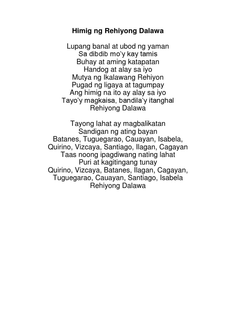 Himig ng Rehiyong Dalawa lyrics.docx