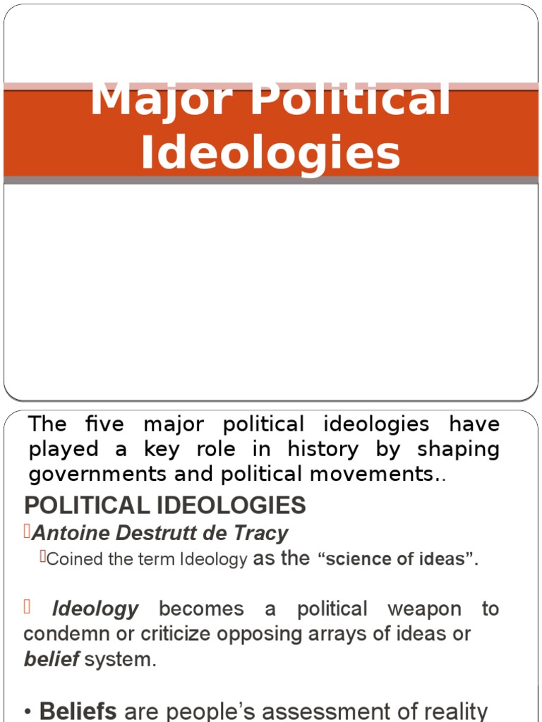 Understanding the Five Major Political Ideologies: Anarchism ...