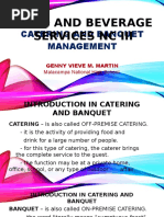 Banquet Sop | PDF | Tableware | Buffet