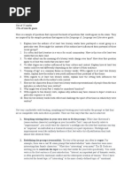 IB English Authorial Choices Overview | PDF | Semantics | Narration