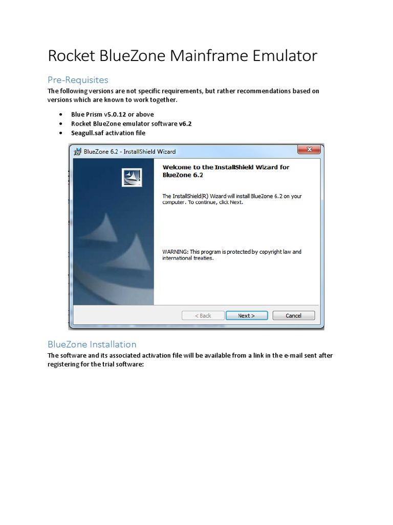 How To Configure Rocket BlueZone PDF | PDF | Areas Of Computer Science ...