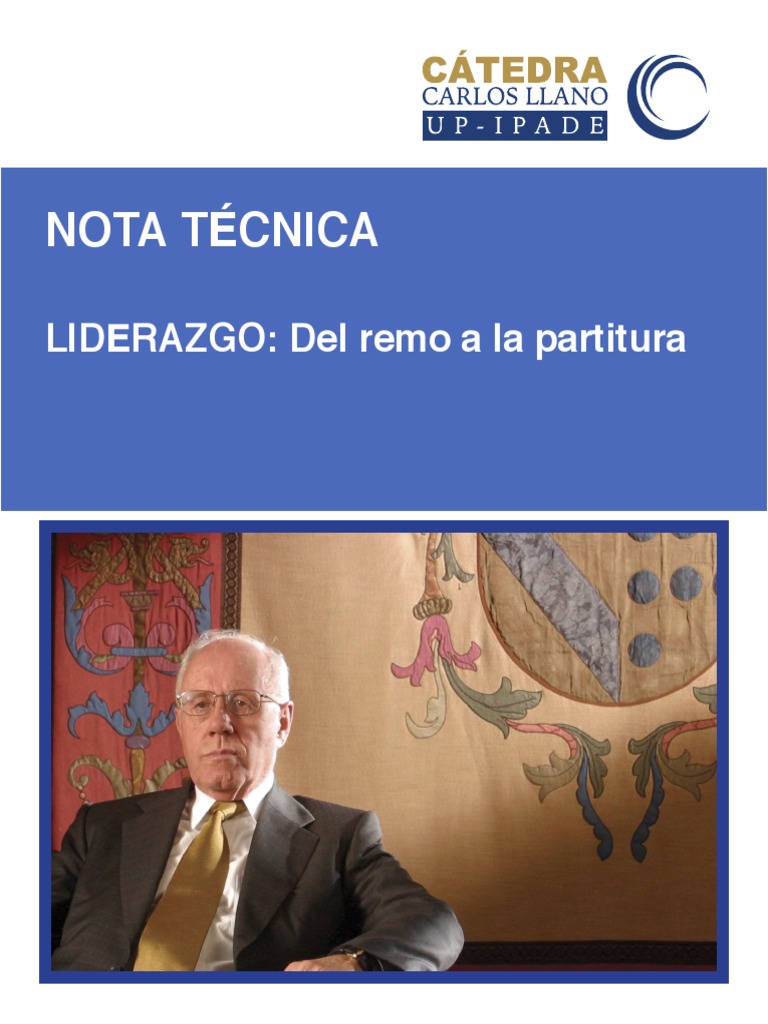 Catedra Carlos Llano Ebook Liderazgo Del Remo A La Partitura | PDF ...