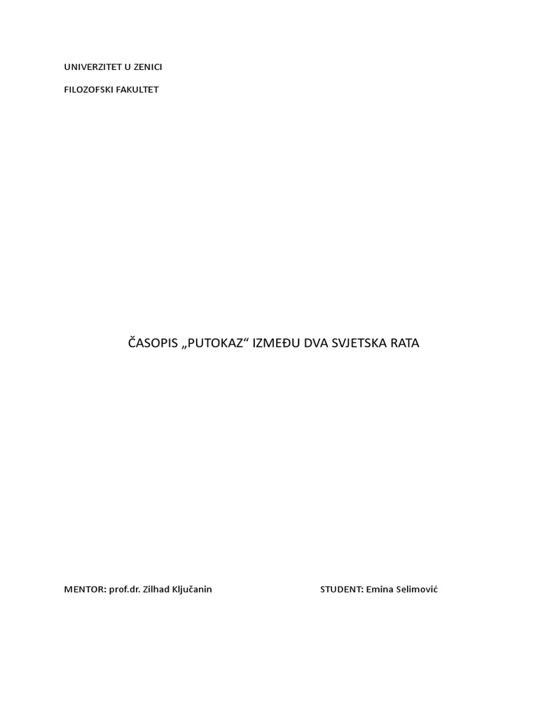 Muharem Bazdulj - Isak Samokovlija, Nosac Samuel | PDF