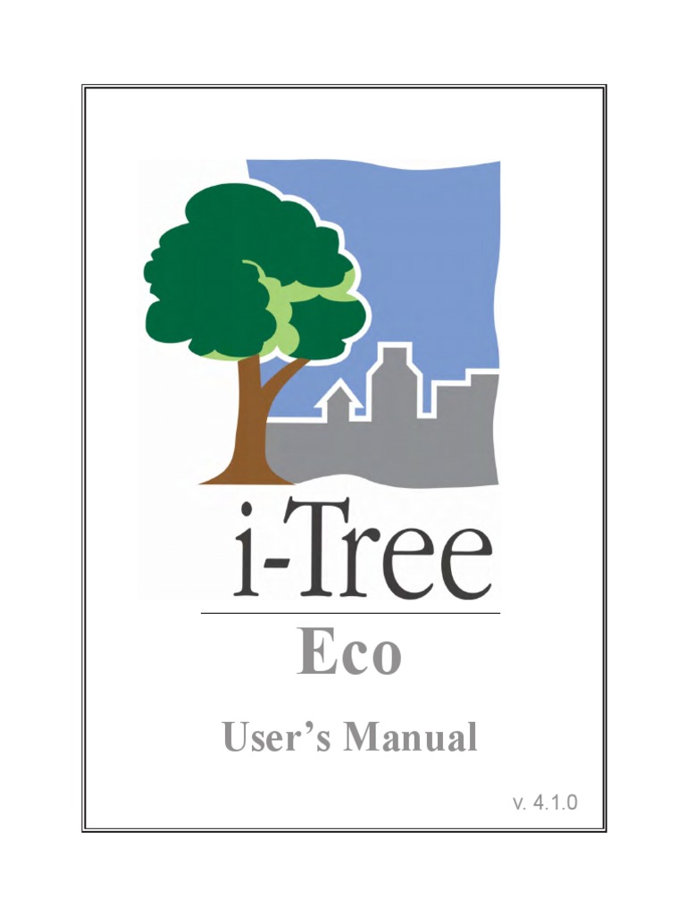 I-Tree Eco Users Manual PDF | PDF | Sampling (Statistics) | Data Analysis
