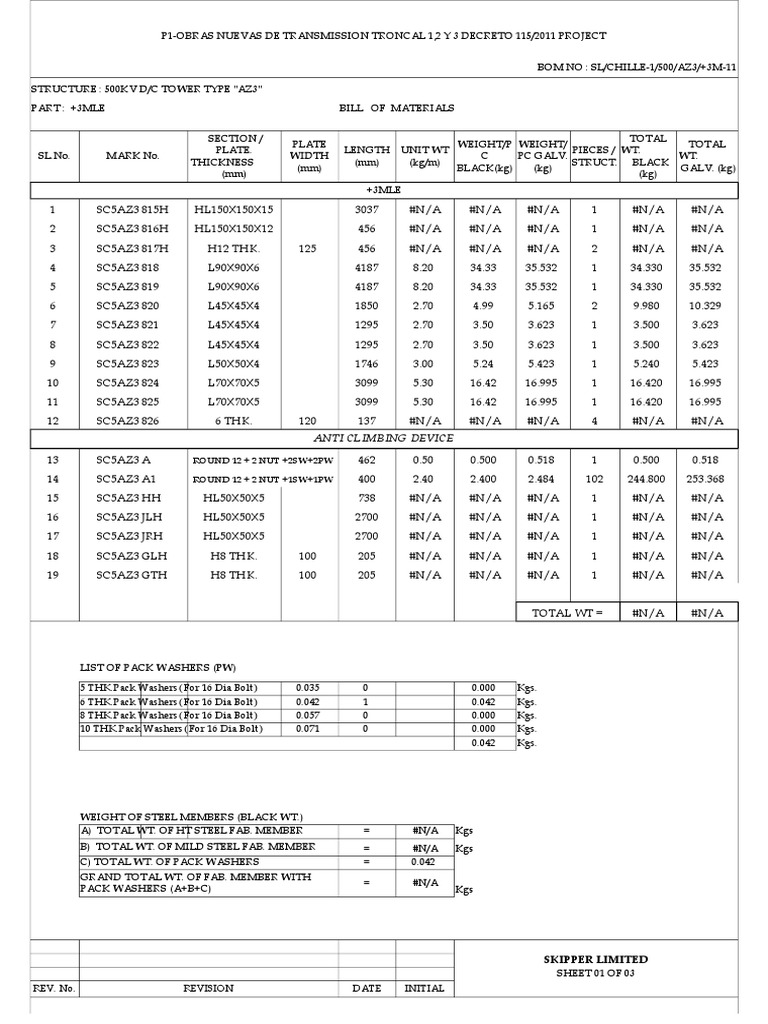 Az3 +3mle | PDF | Screw | Building Engineering