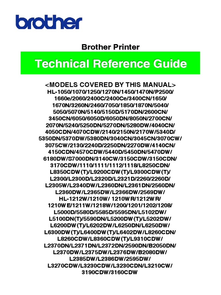 Tech Manual AC PDF | PDF | Typefaces | Printer (Computing)