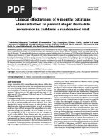 Weekly Urticaria Activity Score | PDF