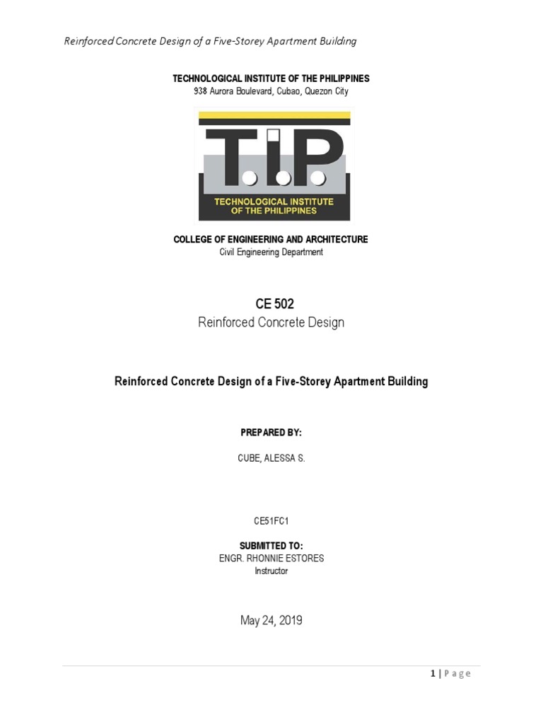 Design For RCD | PDF | Reinforced Concrete | Concrete