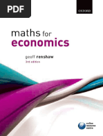 Essential Mathematics For Economic Analysis Pearson ELibrary | PDF ...