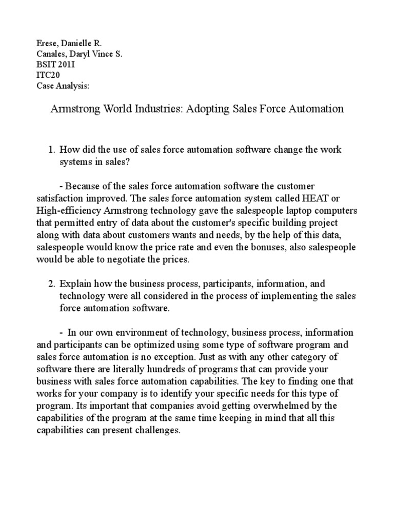 Management Information System Case Study | PDF