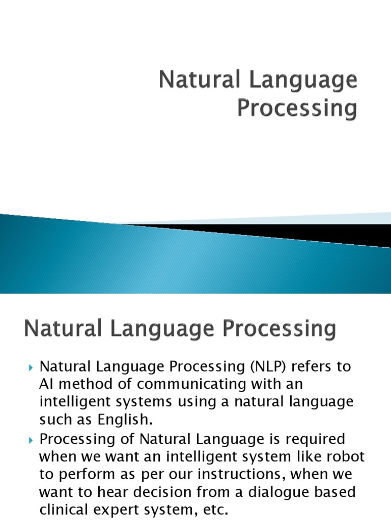 Natural Language Processing | PDF | Parsing | Word