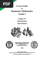 Grade 3 Detailed Lesson Plan Mathematics | PDF | Yarn | Lesson Plan