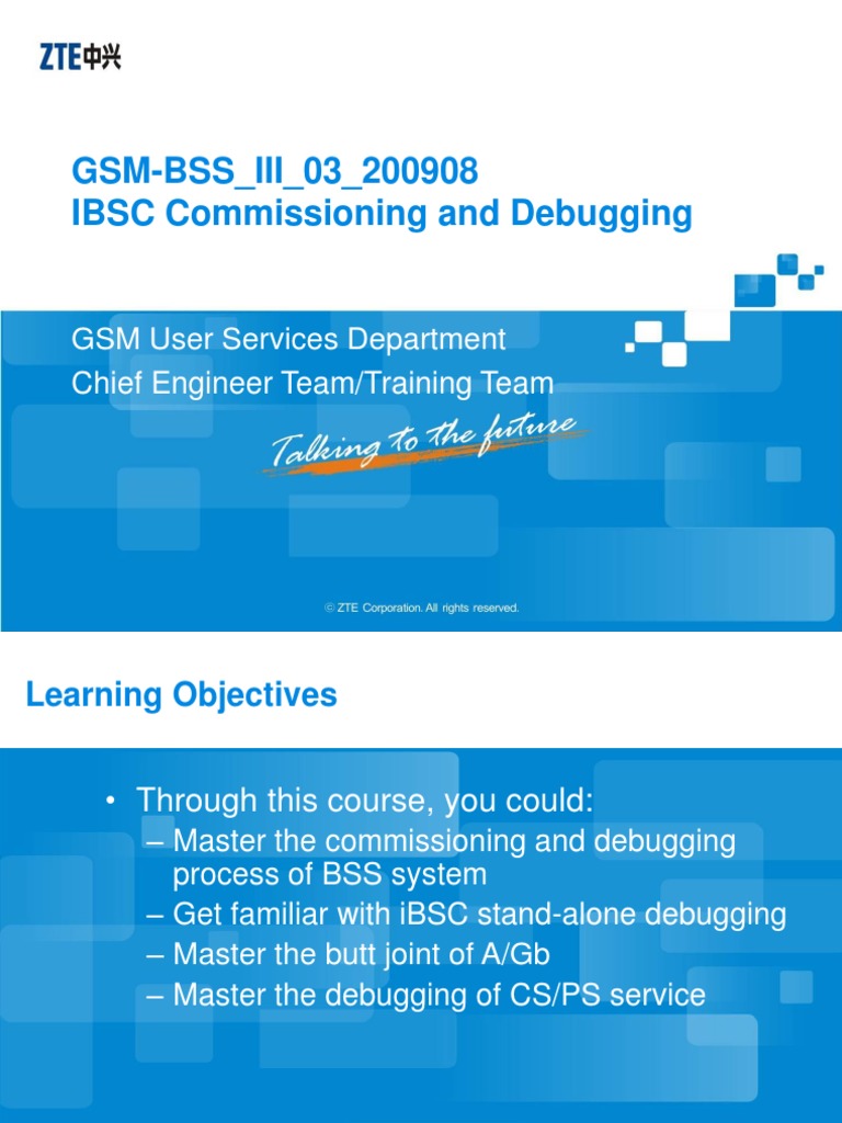GSM Technical Notice 20090306-010 (Notice of IBSC & ITC Hardware Check ...