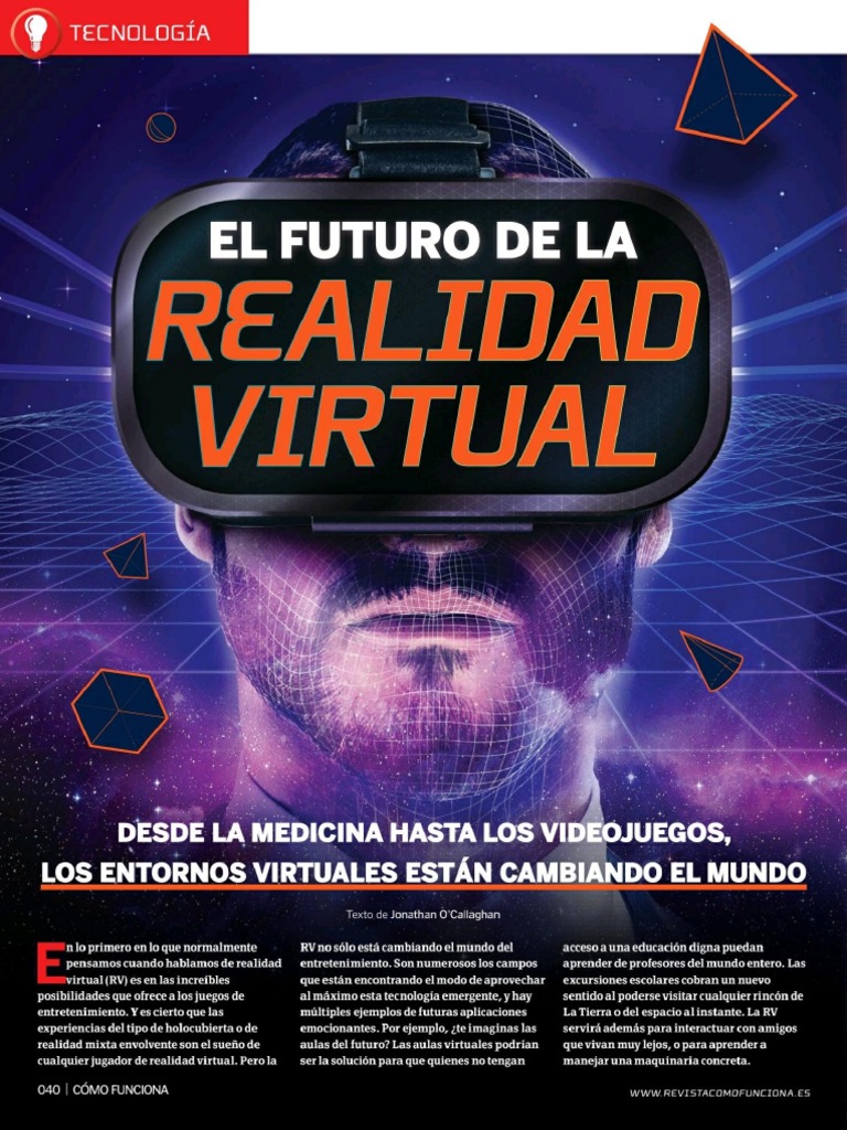 Realidad Virtual (Cómo Funciona) PDF | PDF