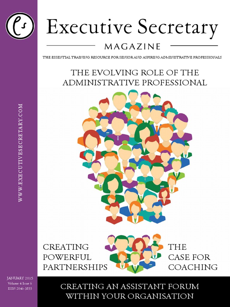 Executive Secretary Magazine PDF | PDF | Internet Forum | Secretary