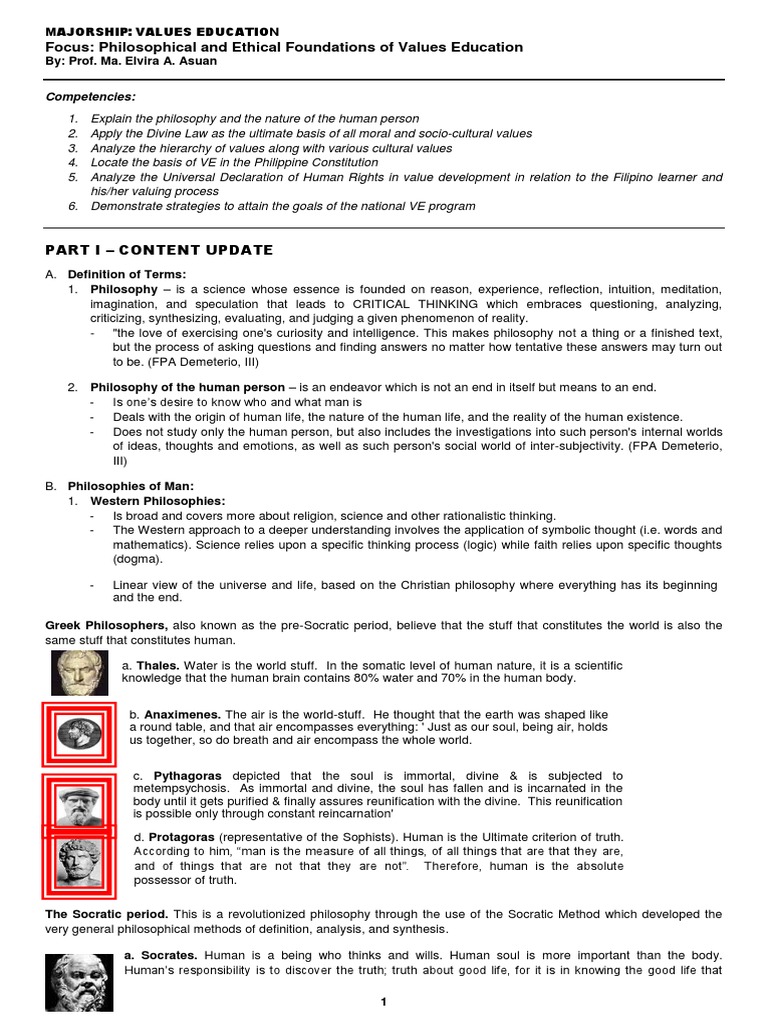 Philosophical and Ethical Foundations of Values Education | PDF | Tao | Soul