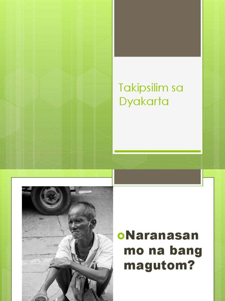 Takipsilim Sa Dyakarta | PDF