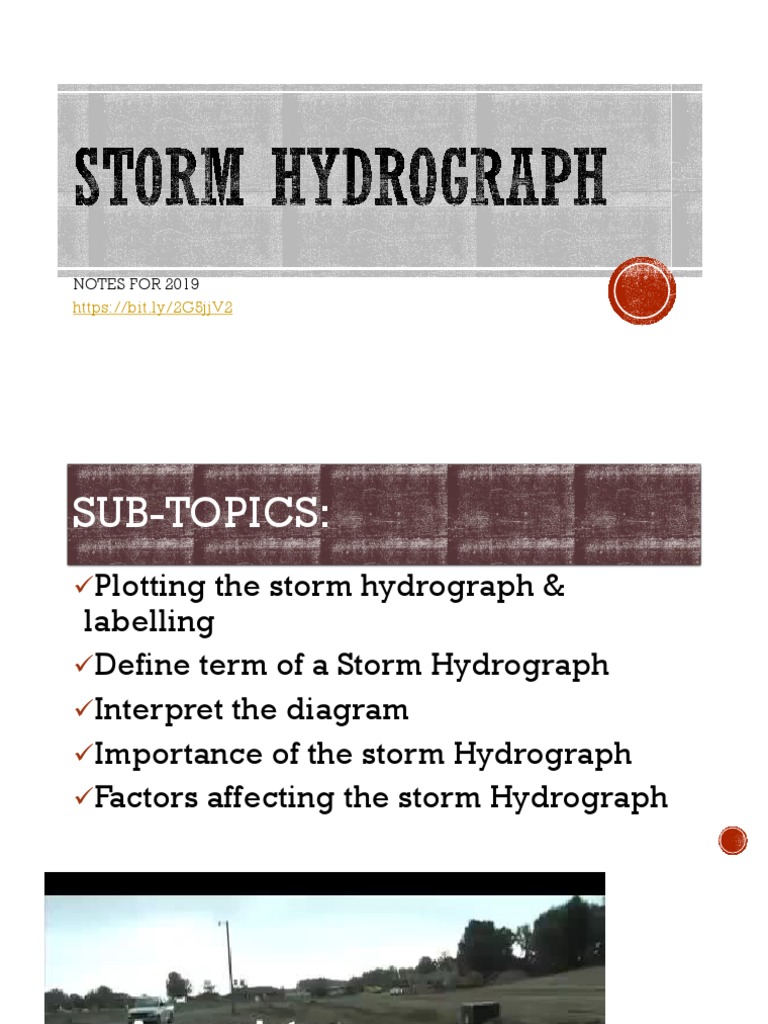 Interpreting Storm Hydrographs: An Analysis of the Factors That Impact River Discharge During ...