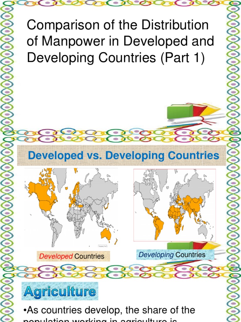 Scribd Comparison of Manpower Distribution Among Countries | PDF ...