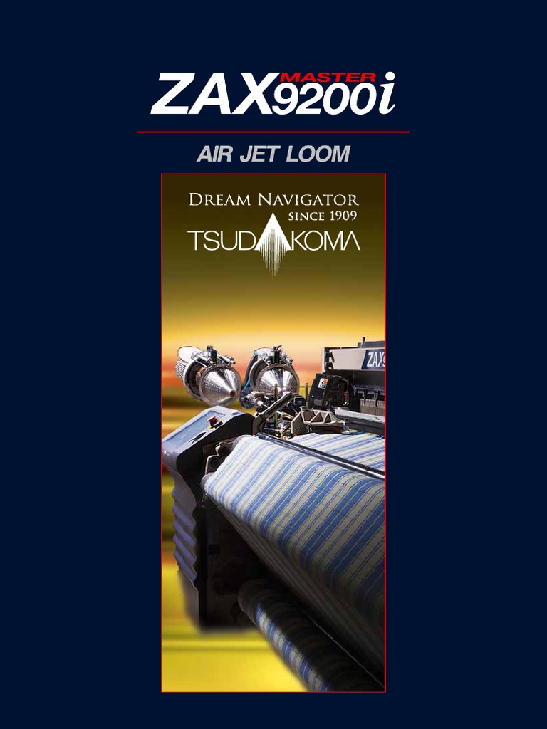 Zax9200i Es | PDF | Loom | Weaving