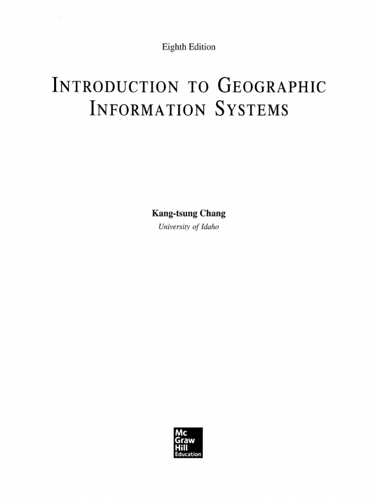 Introduction To Geographic Information Systems | PDF | Geographic ...