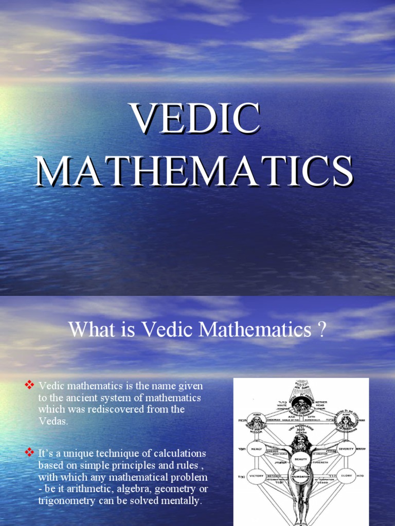 Vedic Maths | PDF | Mathematics | Numbers