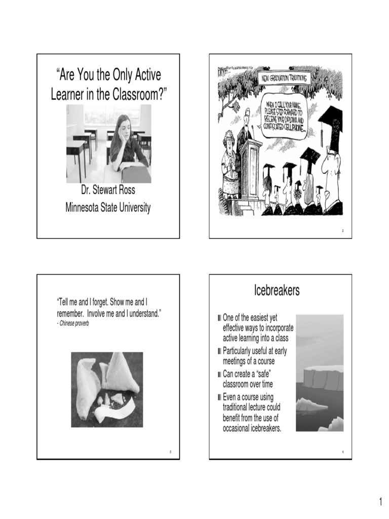 Active Learning Techniques for Engaging Students | PDF | Service Learning | Lecture