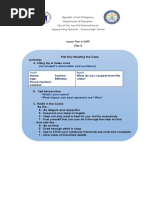 Week 1 Eapp Lessonplan | PDF | Lesson Plan | Learning
