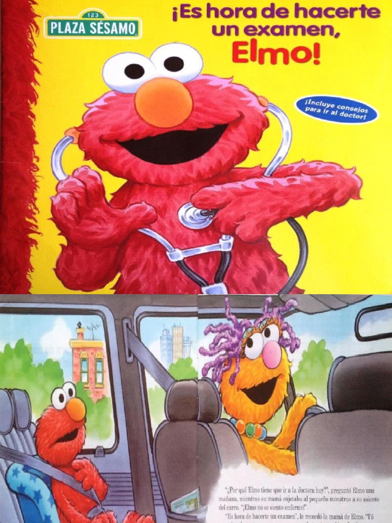 Es Hora de Hacer Un Examen, Elmo (Barrio Sésamo | PDF | plaza Sésamo ...