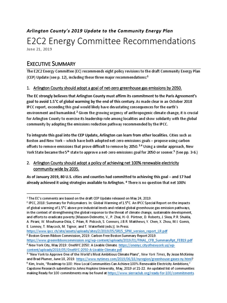 E2C2 Energy Committee CEP Update Recommendations - 6-21-19 - Final ...