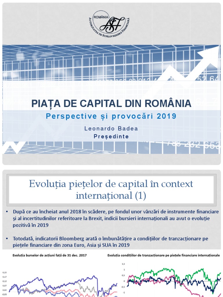 Piata de Capital Din Romania - Perspective Si Provocari 2019 | PDF