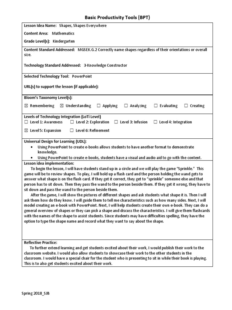 Basic Productivity-Jtallman | PDF | Microsoft Power Point | Teaching