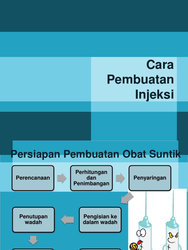 Proses Pembuatan Sediaan Injeksi Steril | PDF