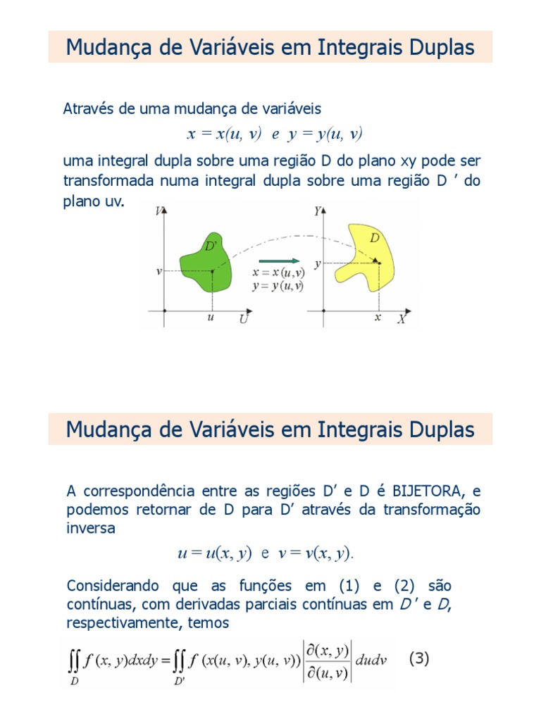 Integral Dupla e Tripla - Em Coordenadas Polares | Integrante | Funções ...
