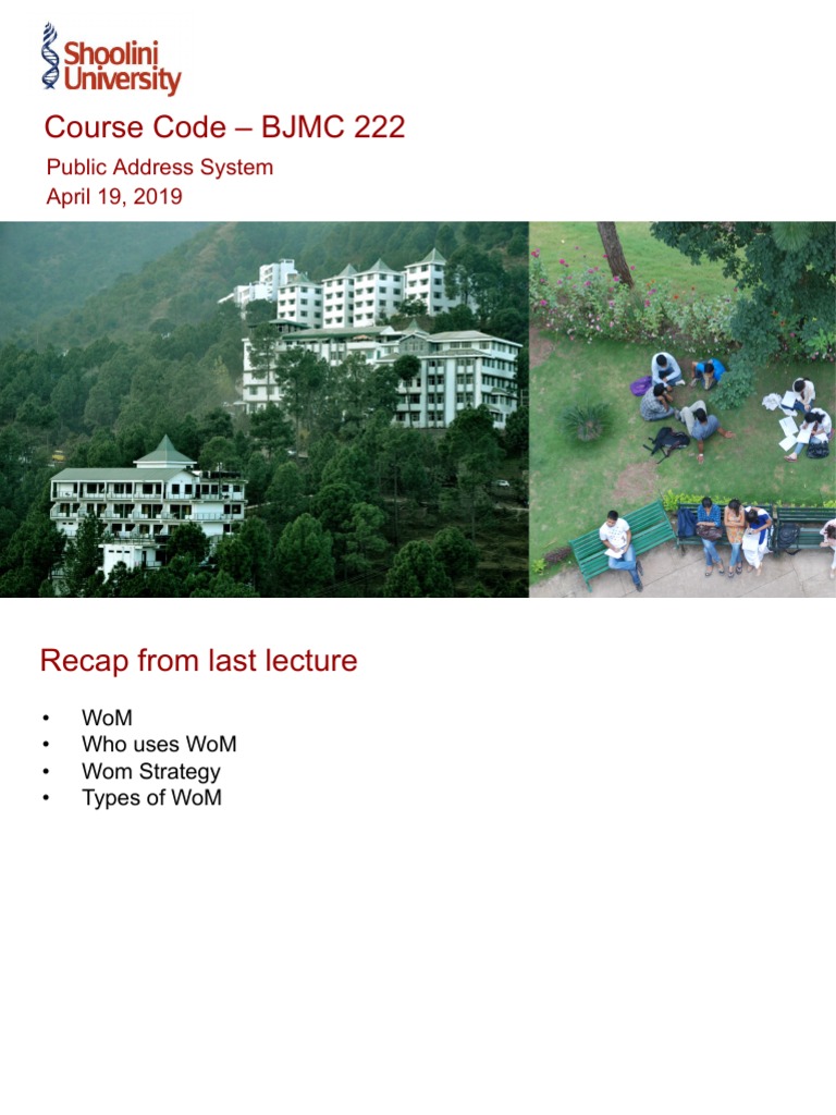 Components of Public Address Systems | PDF | Microphone | Loudspeaker