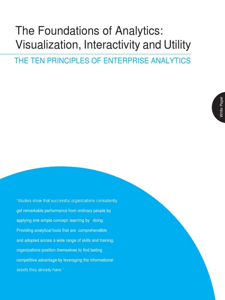 10 Principles of Analytics | PDF | Analytics | Business Intelligence