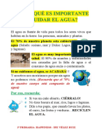 Letra de Cancion El Agua Es Vida | PDF