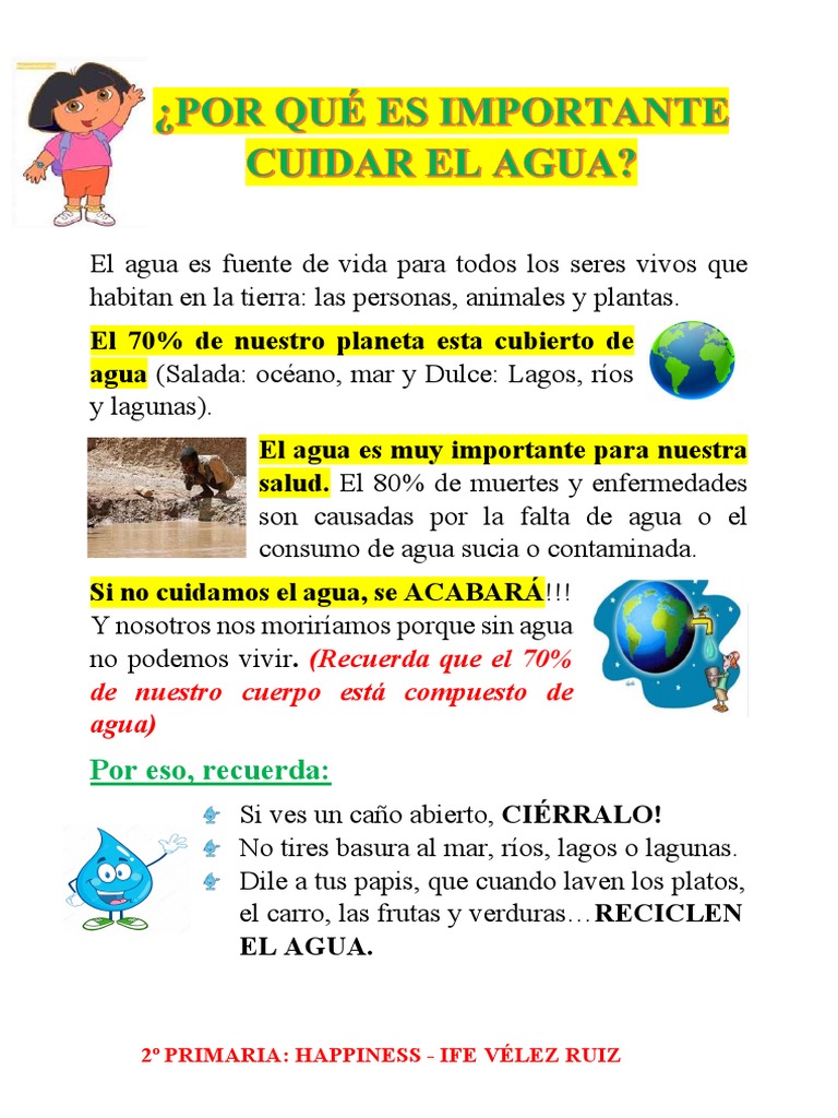 El Cuidado Del Agua PDF | PDF | Océanos | Agua