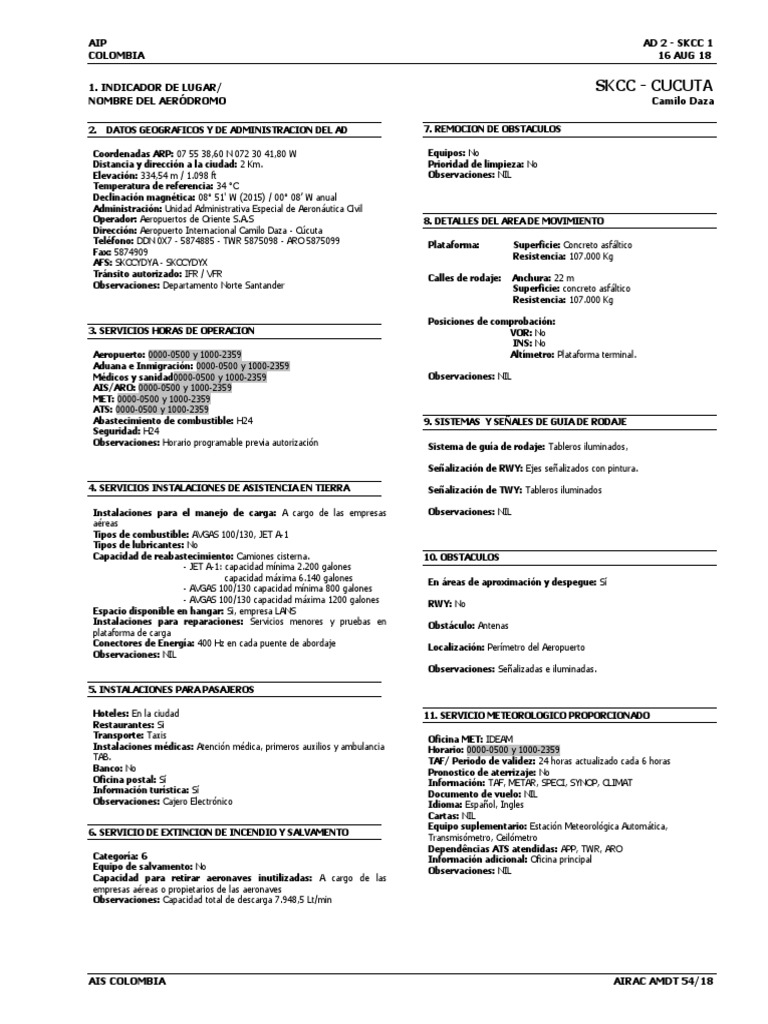 SKCC PDF | PDF | Control de tráfico aéreo | Aeropuerto