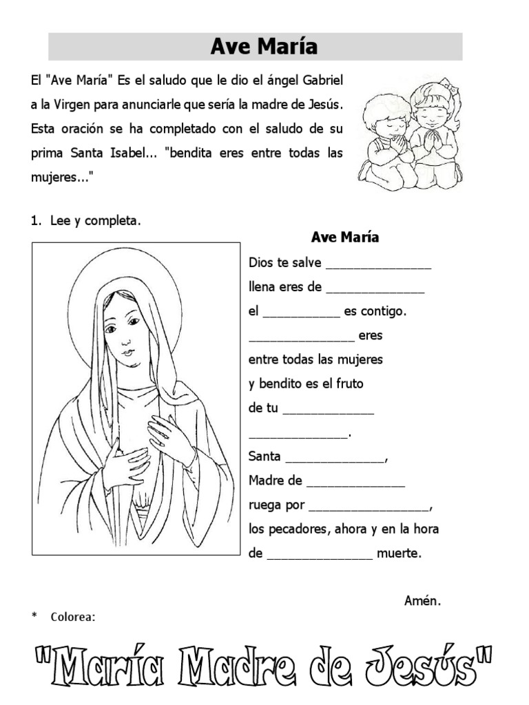 Ave María y Credo | PDF