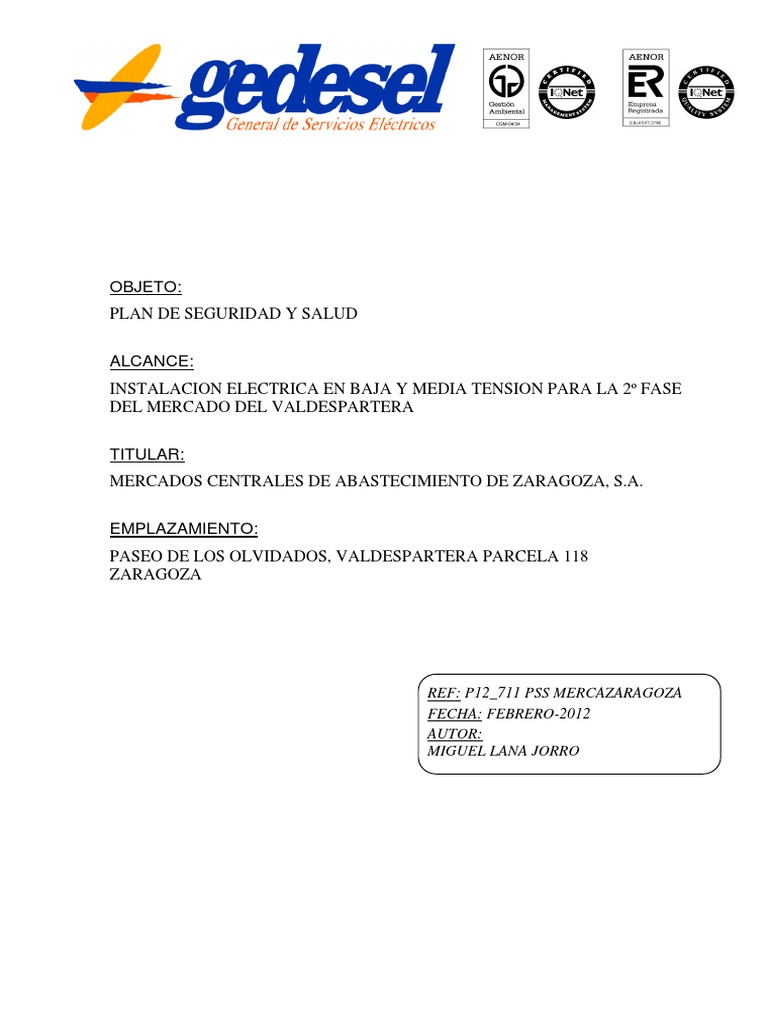 ATS ECOPETROL Izaje Y Transporte de Carga | PDF | Electricidad | Naturaleza