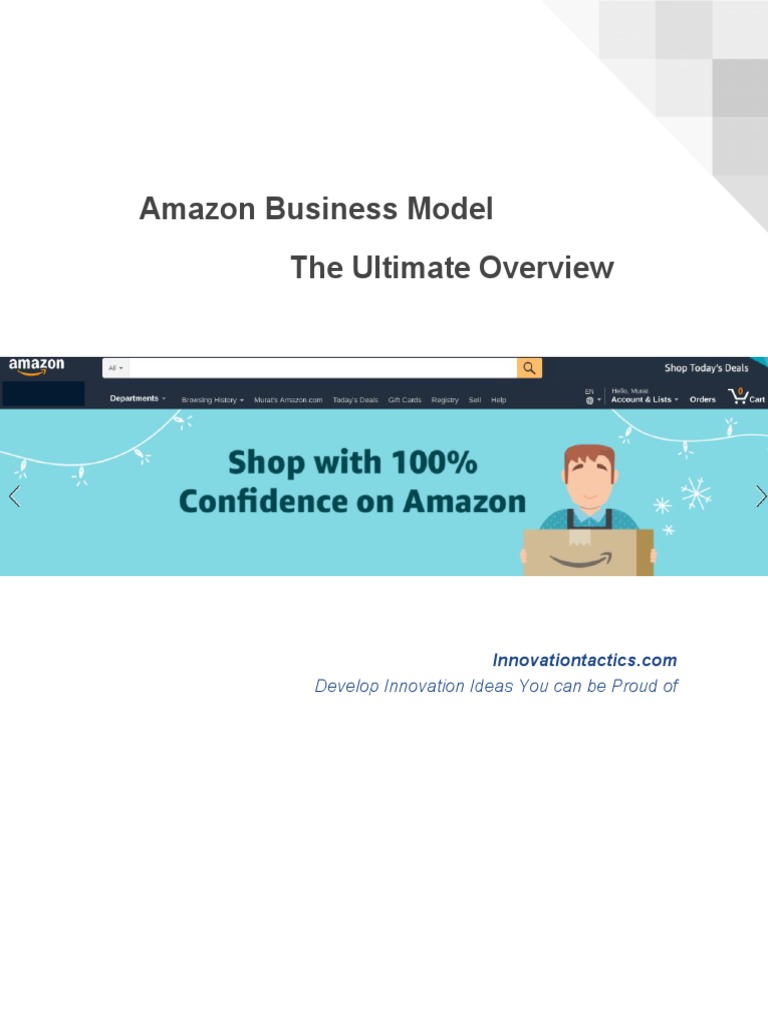 Amazon Business Models Overview | PDF | Android (Operating System ...