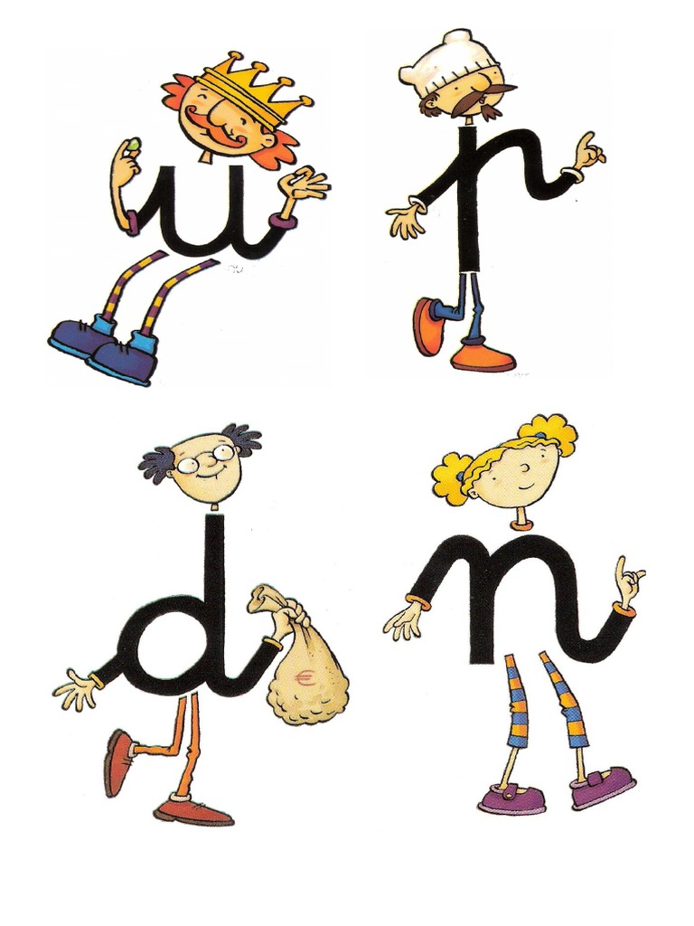 Letras en Negrita y A Color | PDF