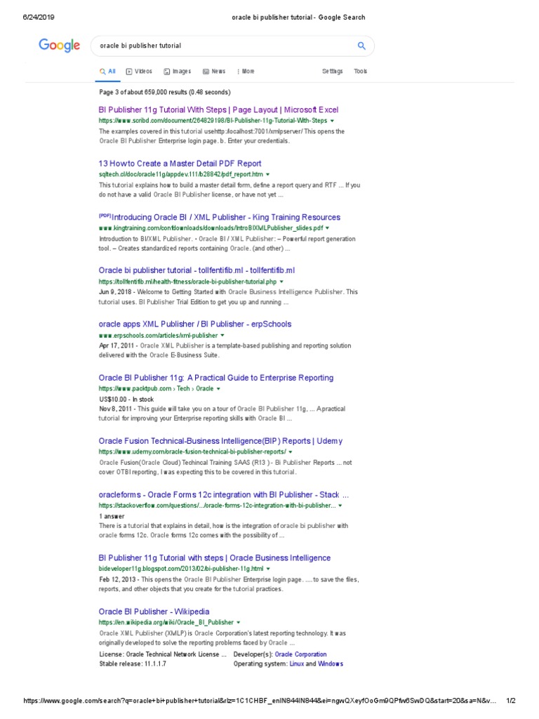 Learn How to Create Reports with Oracle BI Publisher in this Tutorial ...