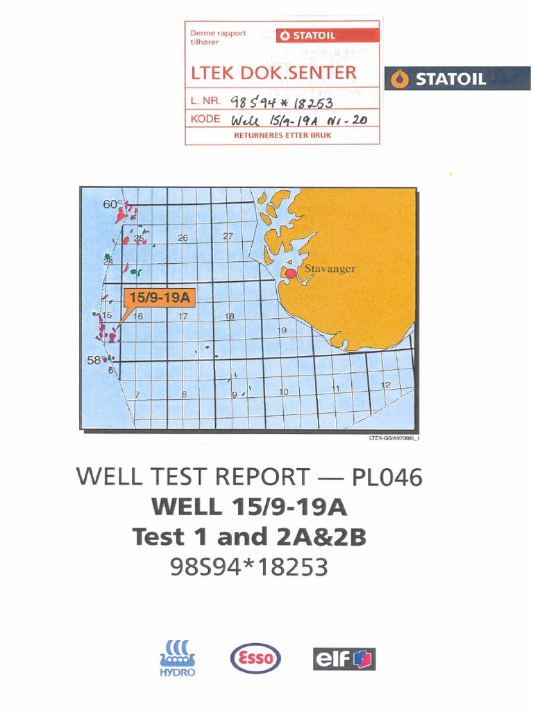 Well Test Report - nr-20 PDF | PDF | Permeability (Earth Sciences ...