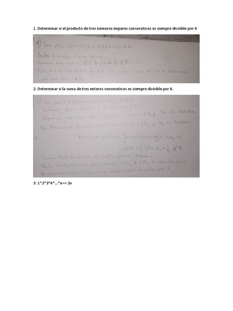 Determinar Si El Producto de Tres Números Impares Consecutivos Es ...